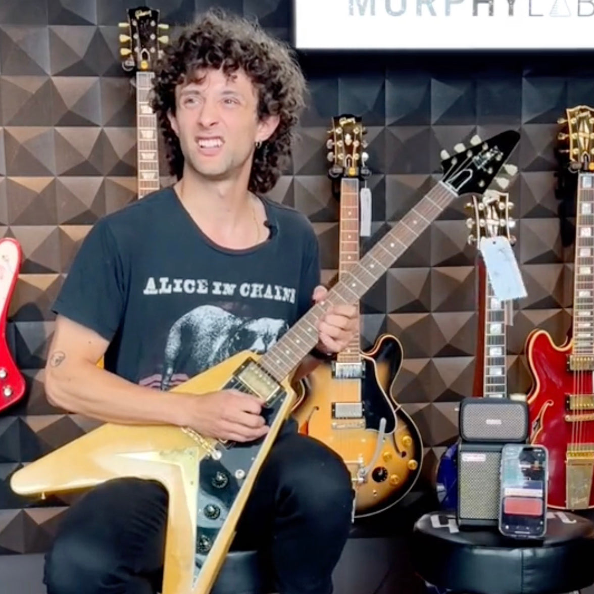Positive Grid Visits the Gibson Guitar Garage with Spark MINI ...