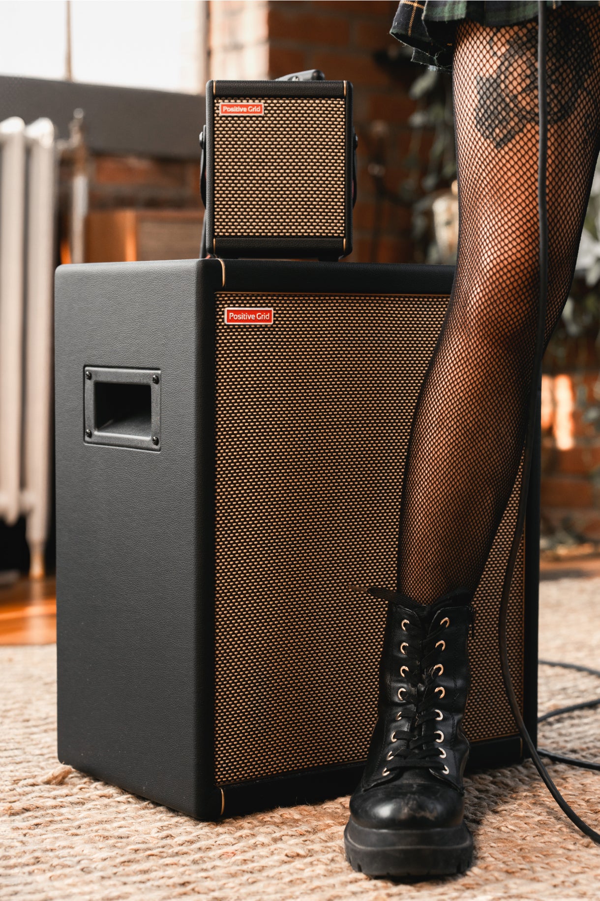 Spark CAB | 140-Watt Class D Powered FRFR Speaker Cabinet | Positive ...